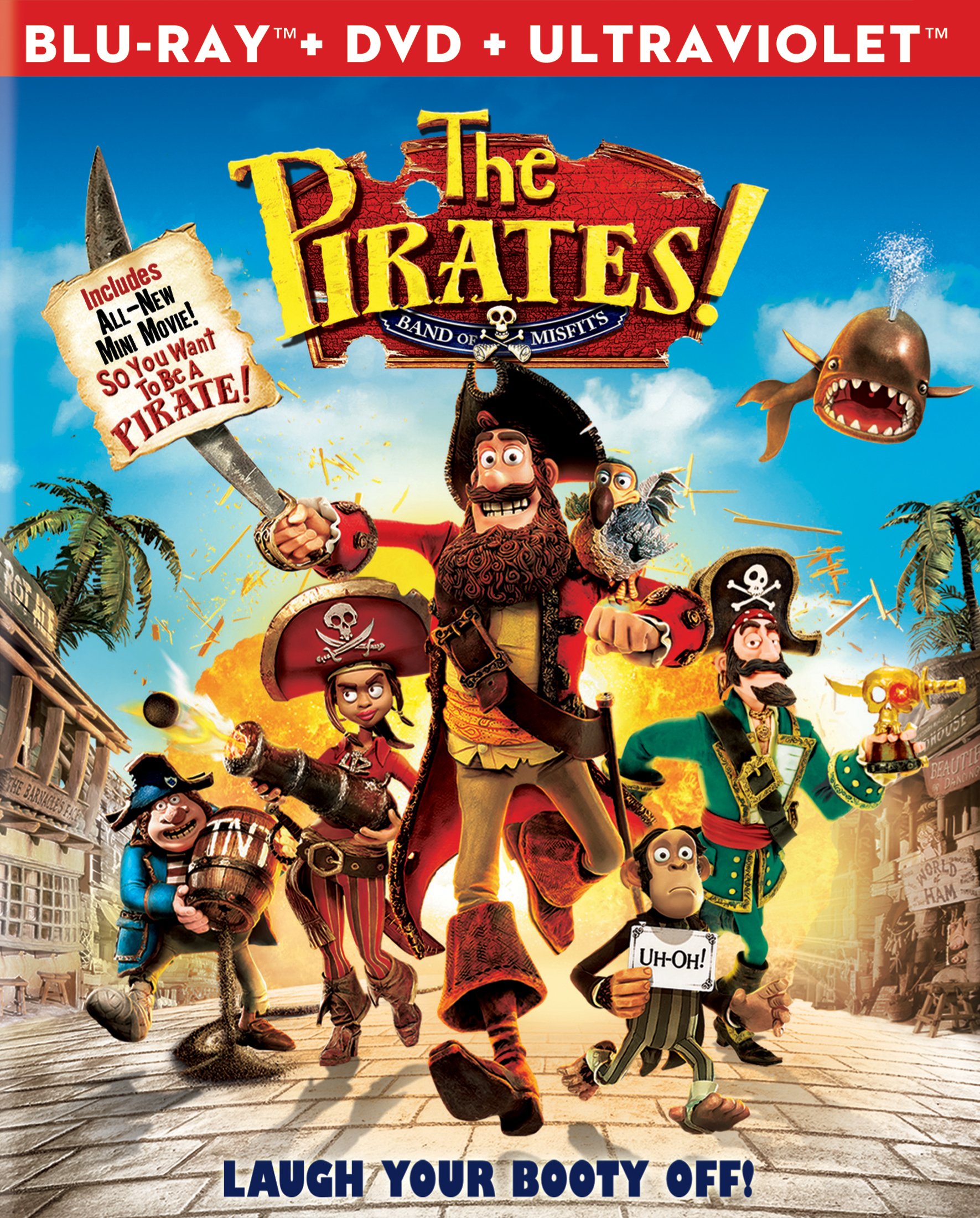 The Pirates Band Of Misfits DVD Release Date August 28 2012