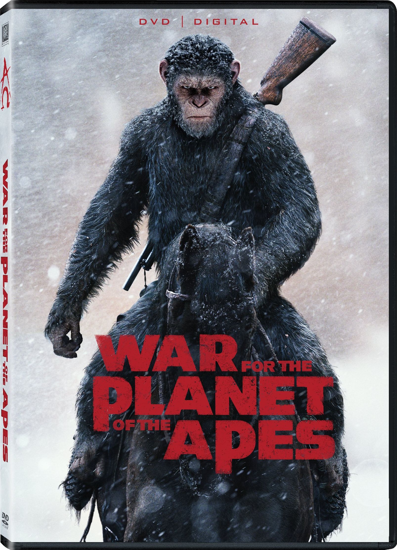 War For The Planet Of The Apes DVD Release Date October 24 2017