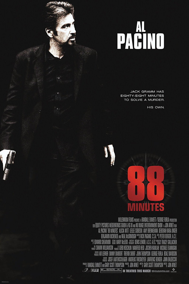88 Minutes DVD Release Date September 16 2008 88 Minutes DVD Release Date September 16 2008